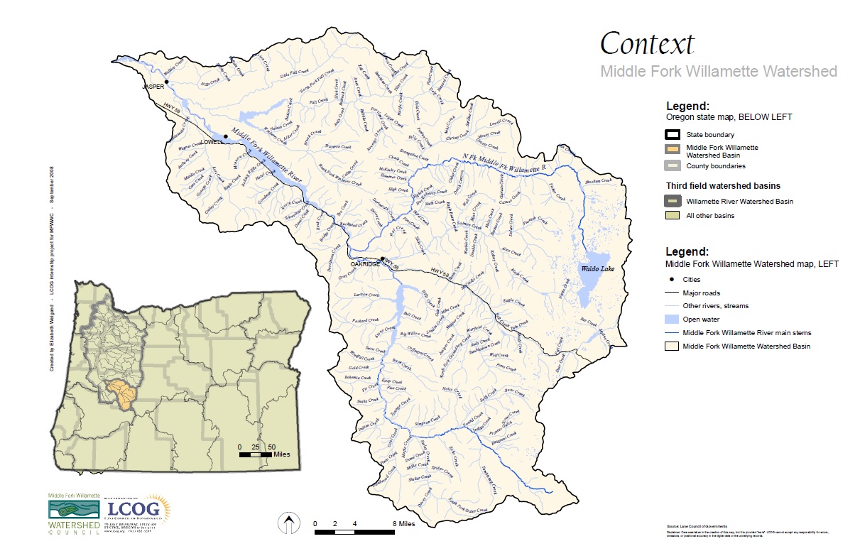 Maps and Resources – Middle Fork Willamette Watershed Council